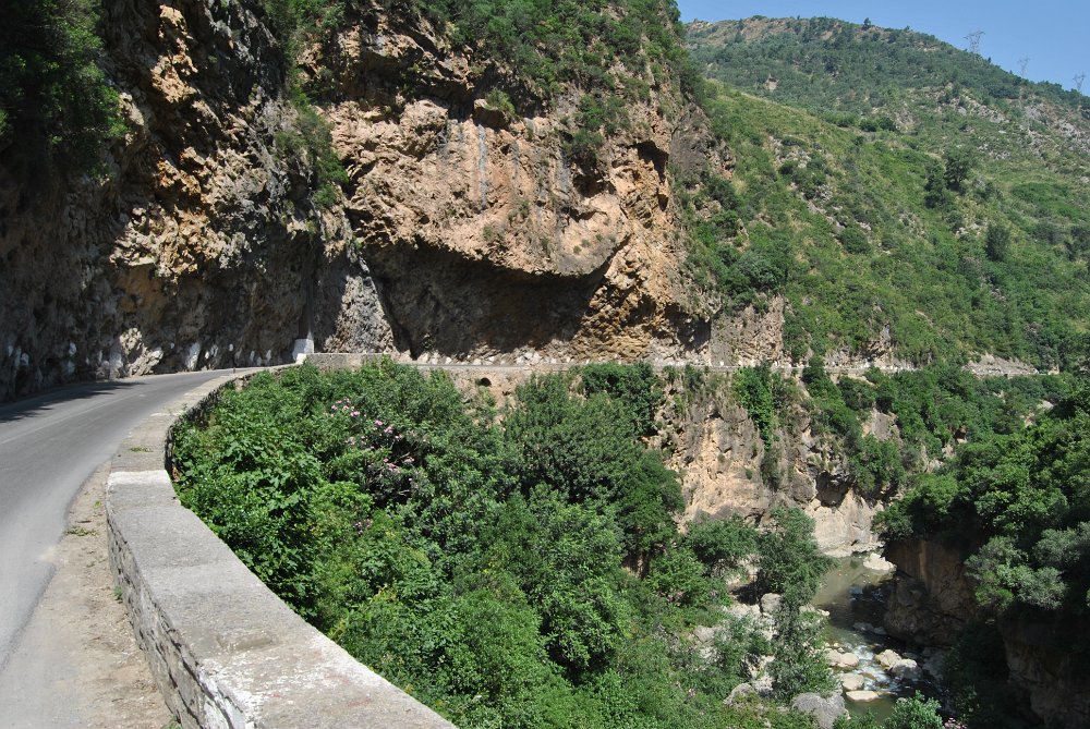 De Sétif à Béjaïa par les gorges de Kherrata